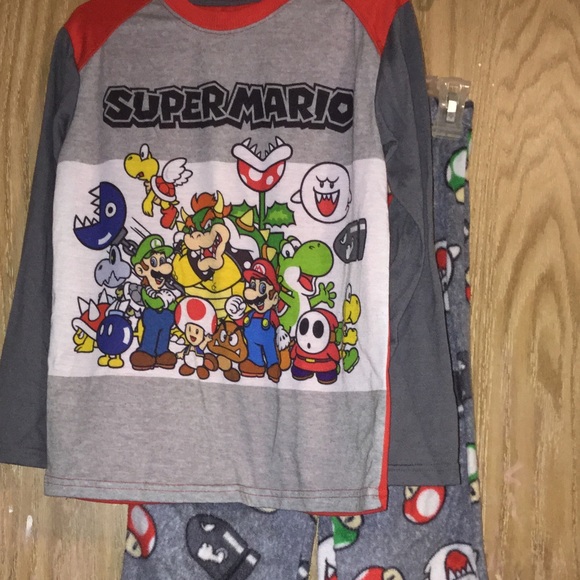 Pajamas | 4 Piece Super Mario Pajamas | Poshmark